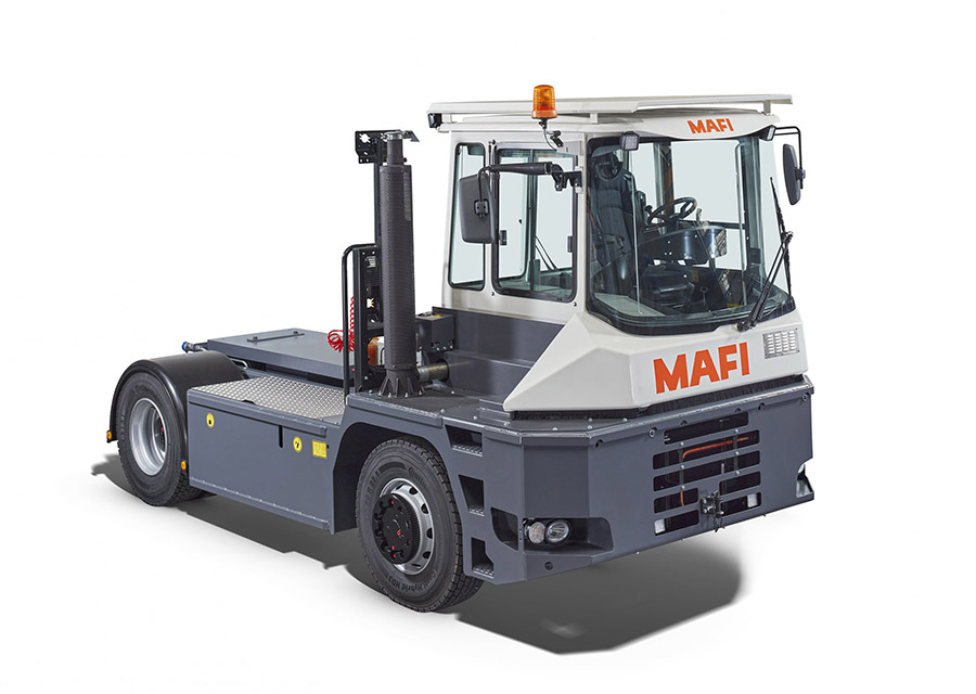 Ballast-Weighted MAFI R332Z RoRo Tractor for Better Traction - Wajax - MAFI