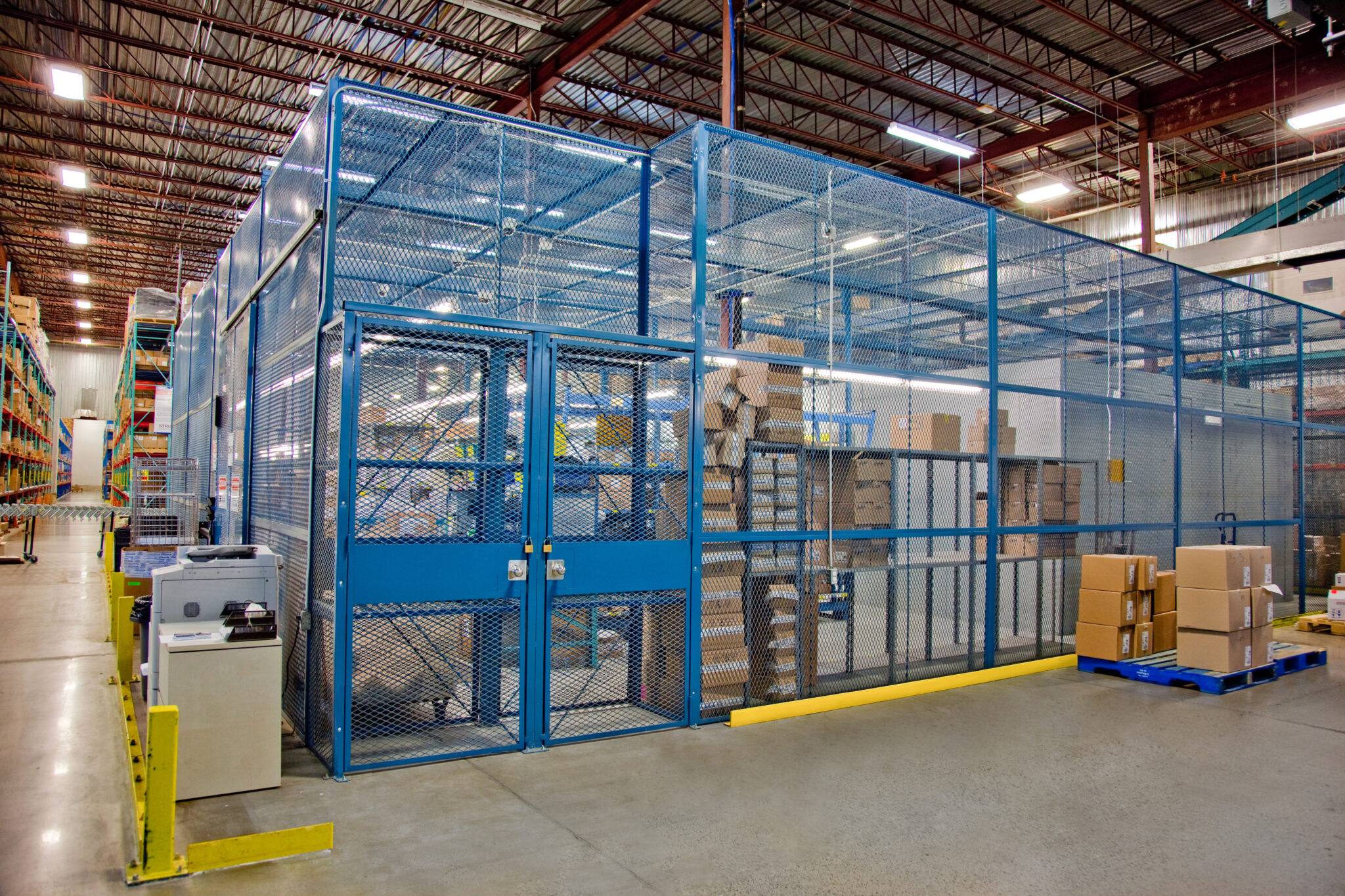 Cages & Partitions - Wajax Material Handling